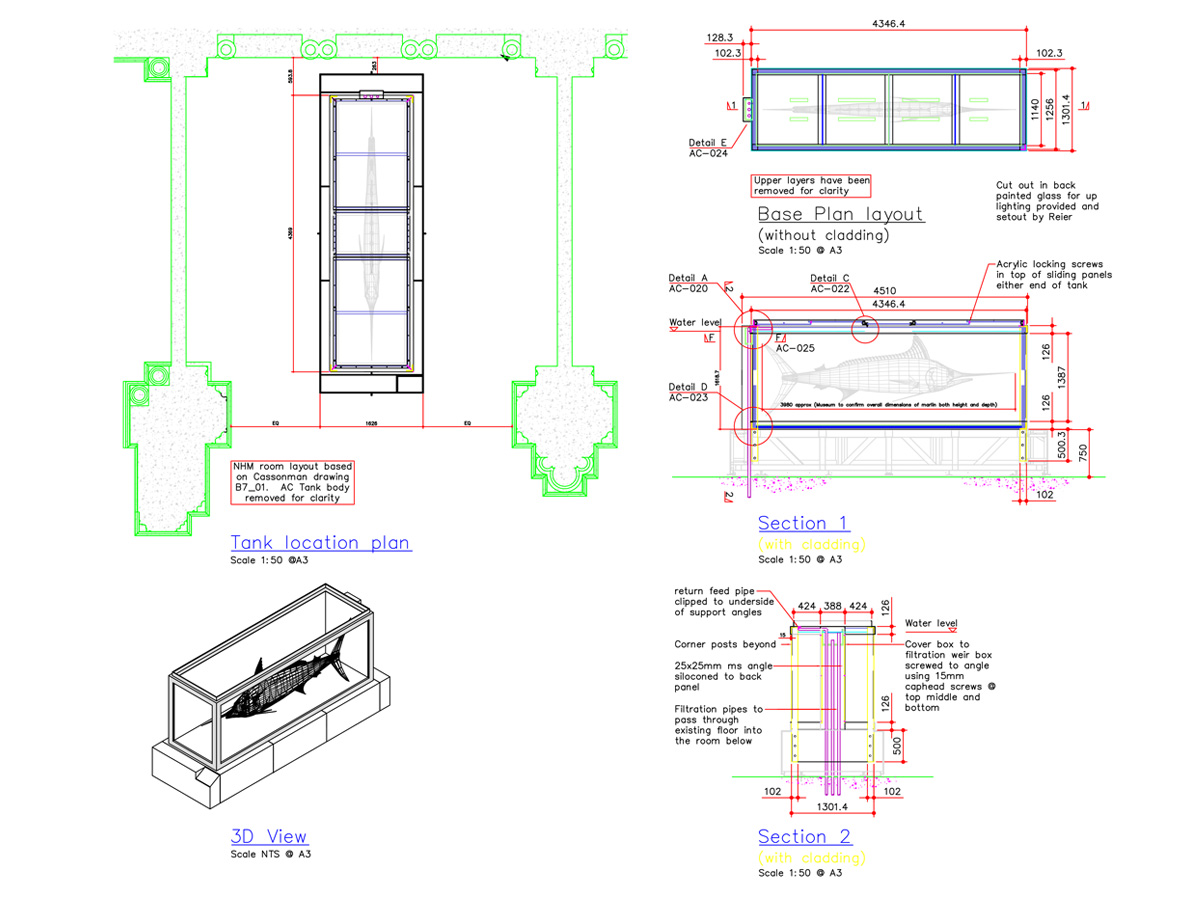 Aquarium system design - Aquarium Connections